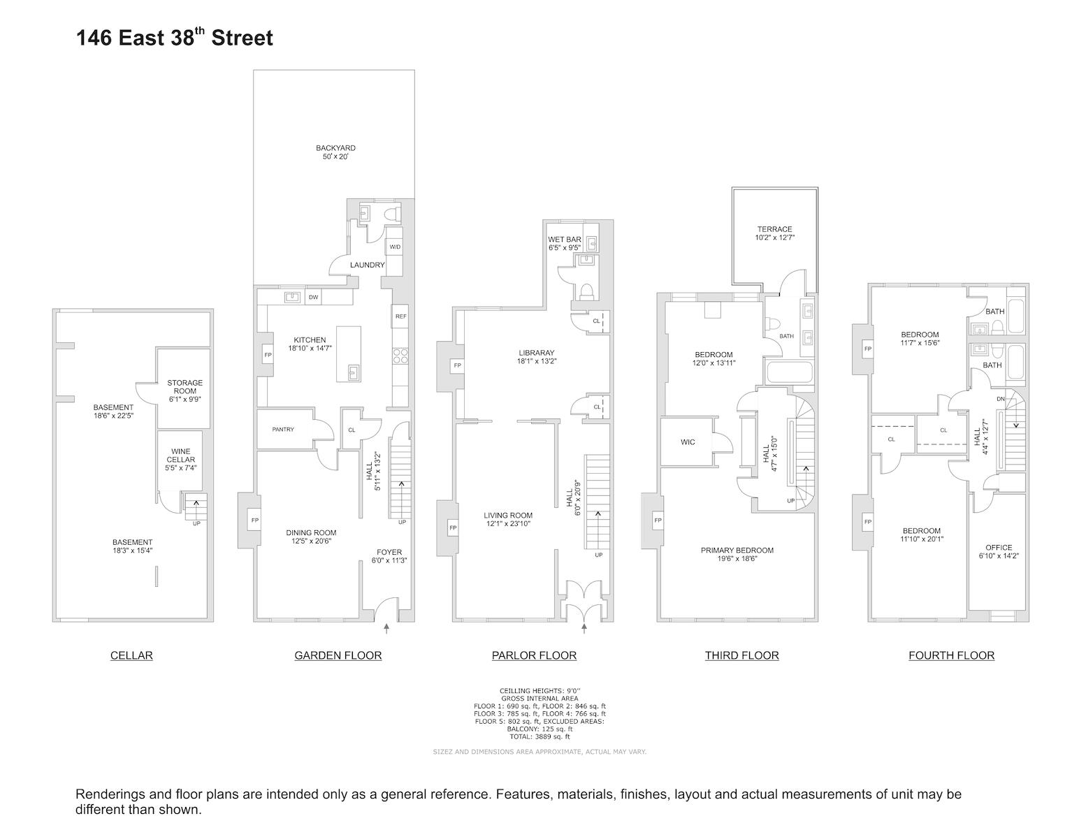 Building At 146 East 38 Street Listing Information
